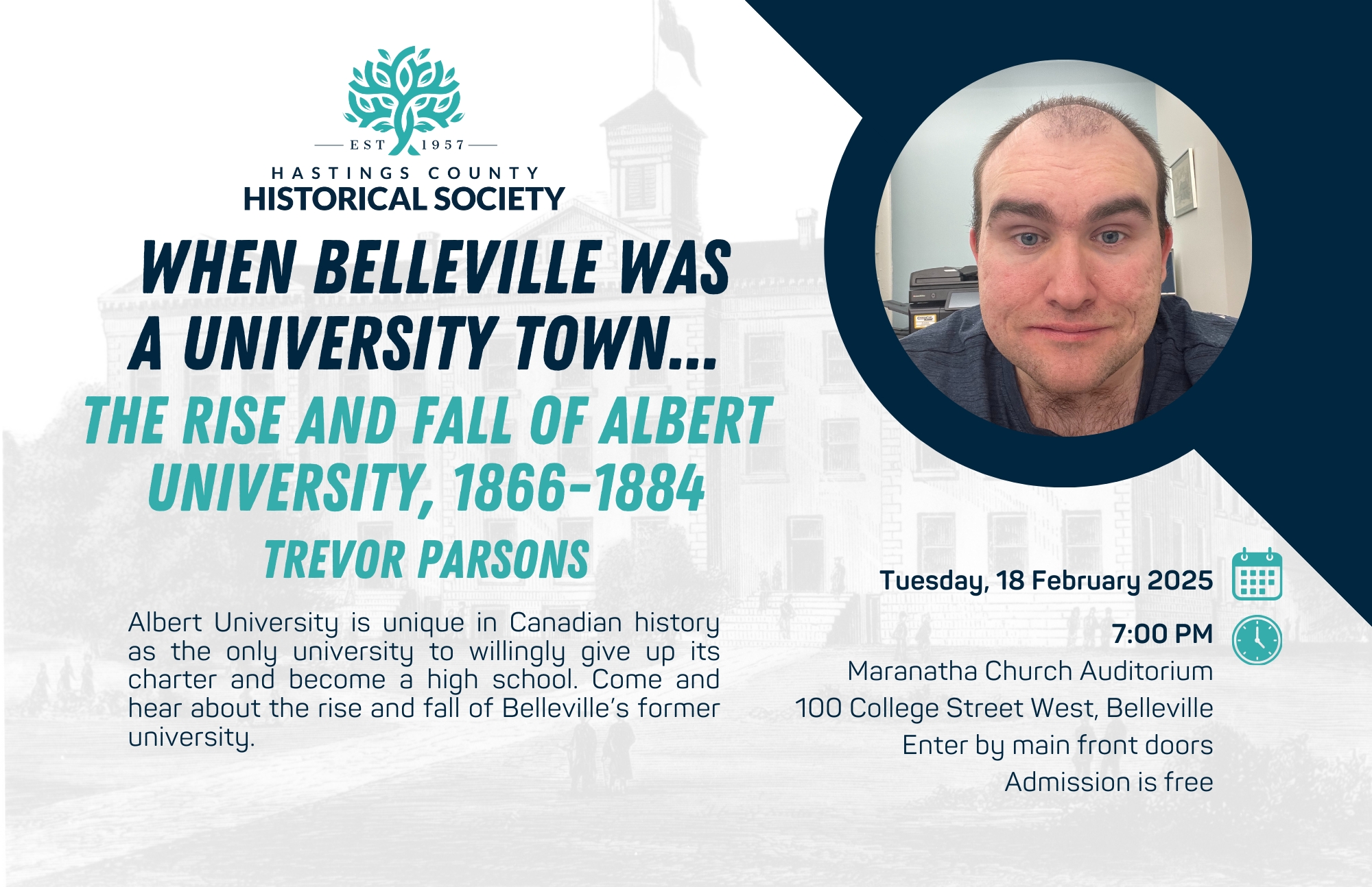 Free Public Presentation: A History of Albert University, 1866-1884 ...